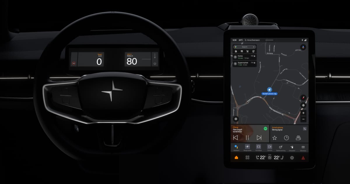 Polestar 3 Infotainment features | Polestar UAE